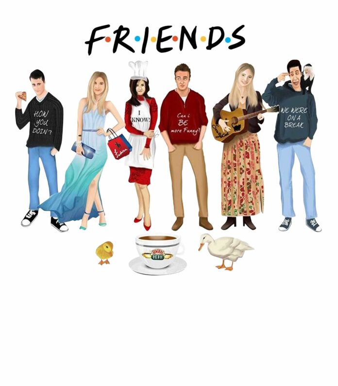 20 FRIENDS Inspired Artworks To Make You Cry With Memories - Snarkd