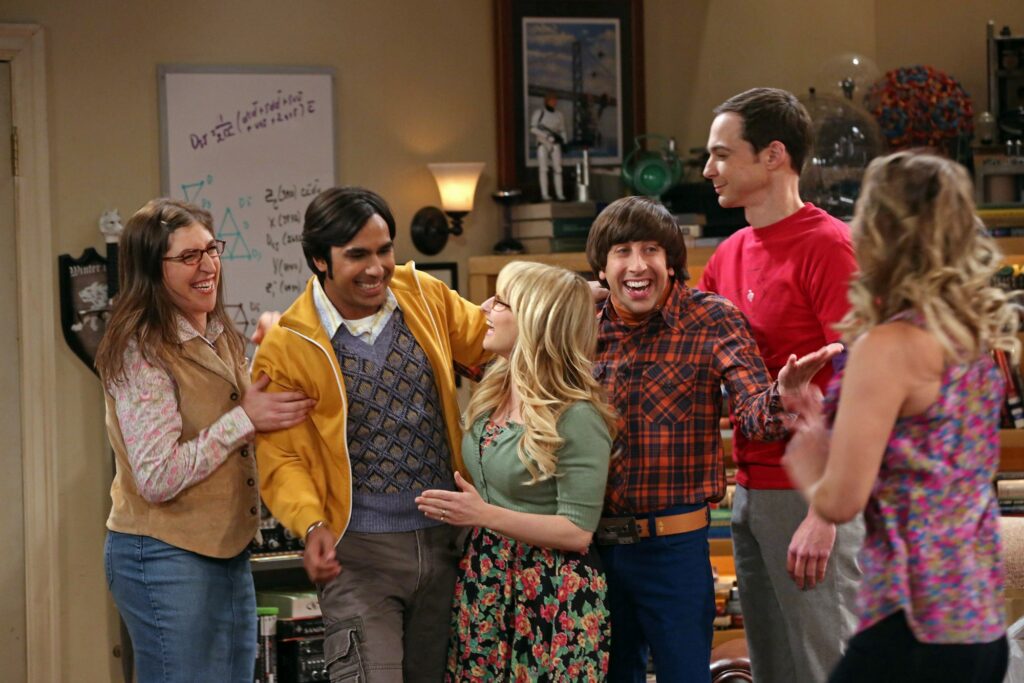 20 Unexpected And Unscripted Scenes From TBBT - Snarkd